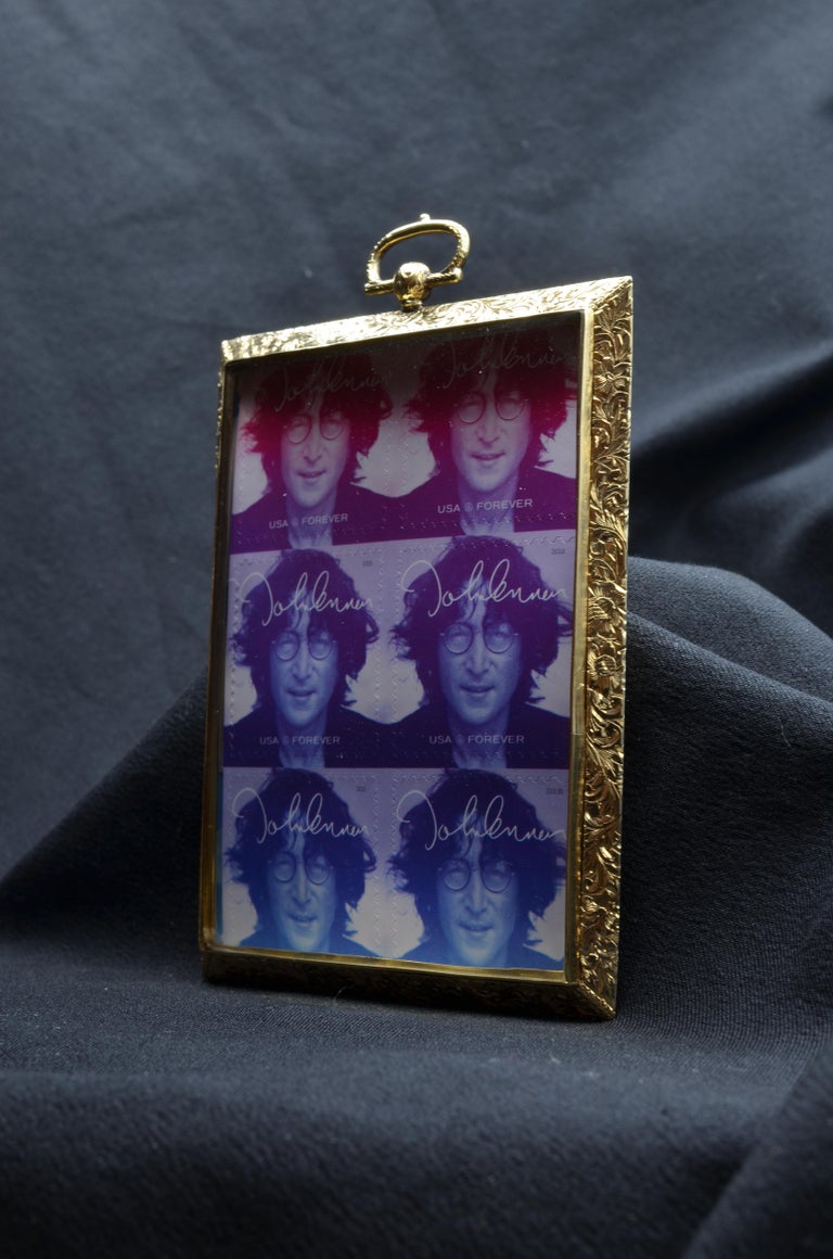 Gold Photo Frame Etched 14k Large Format For Sale at 1stDibs | 14k gold ...