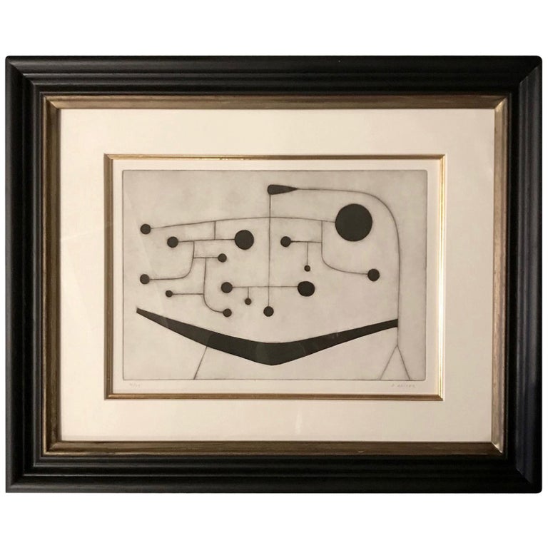 Etching by English Artist Oliver Gaiger, England, Contemporary at 1stDibs