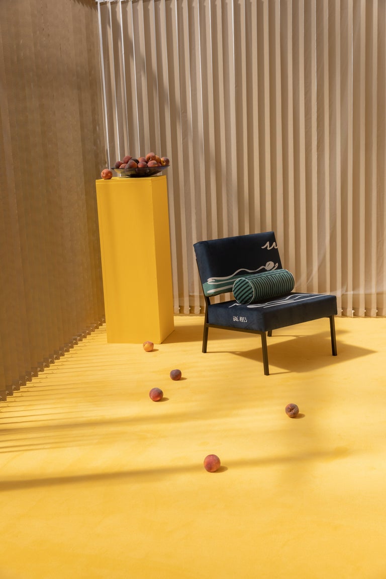 Eté 83 Sara O2 Armchair by Babel Brune For Sale at 1stDibs