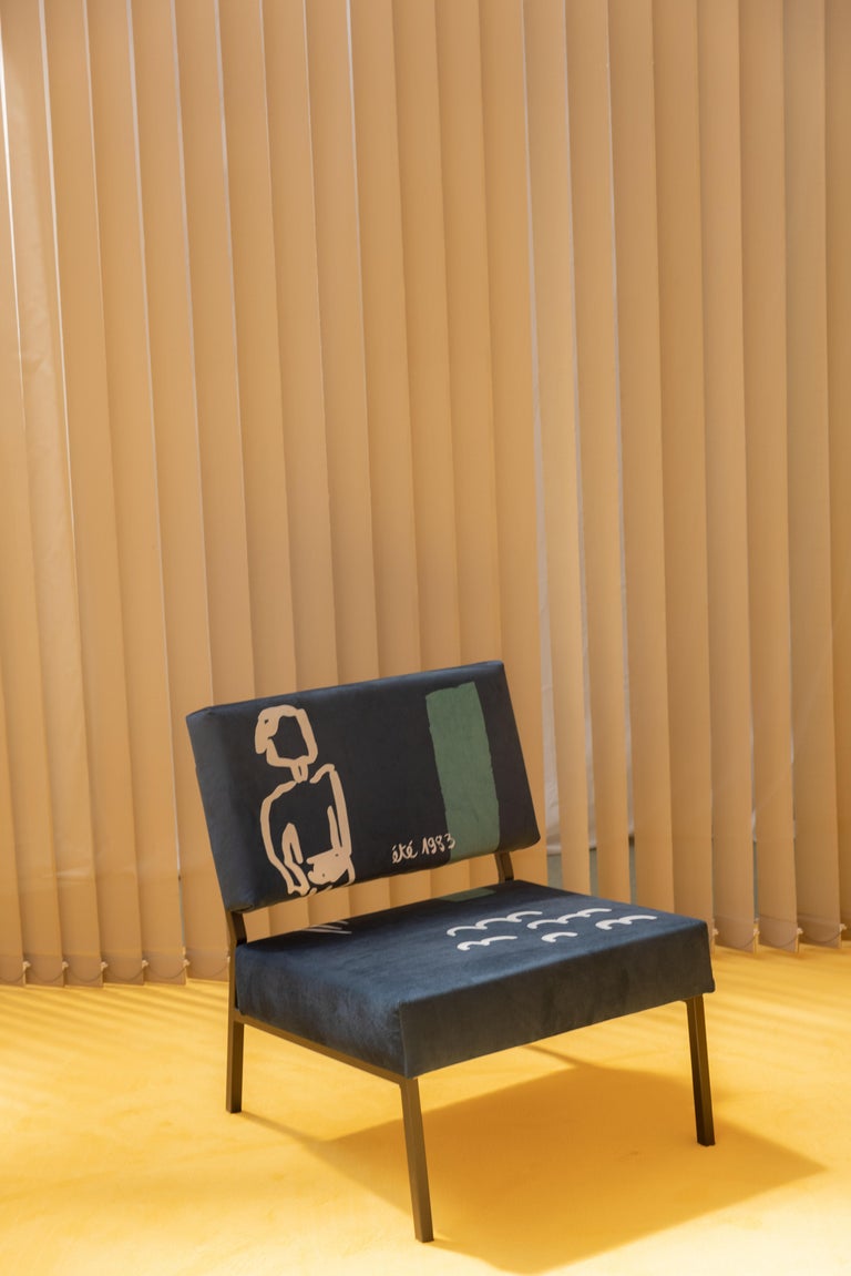 Eté 83 Tom O2 Armchair by Babel Brune For Sale at 1stDibs