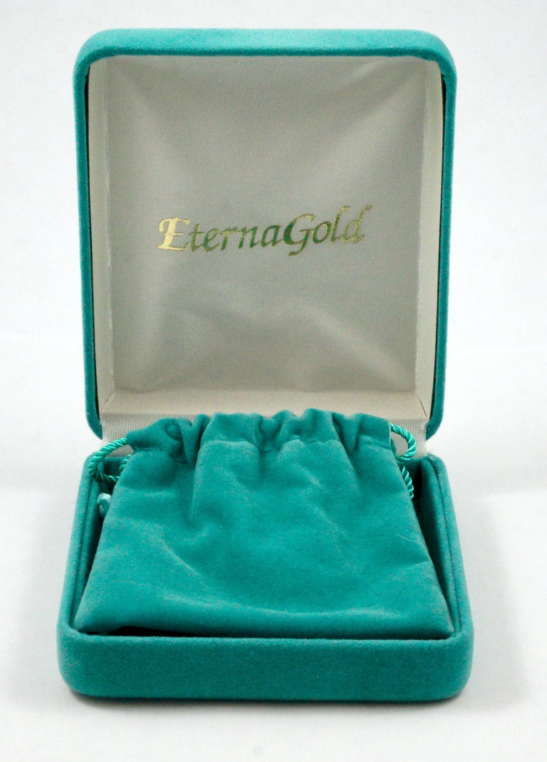 EternaGold 14K Gold Basket Weave Heart Pendant at 1stDibs