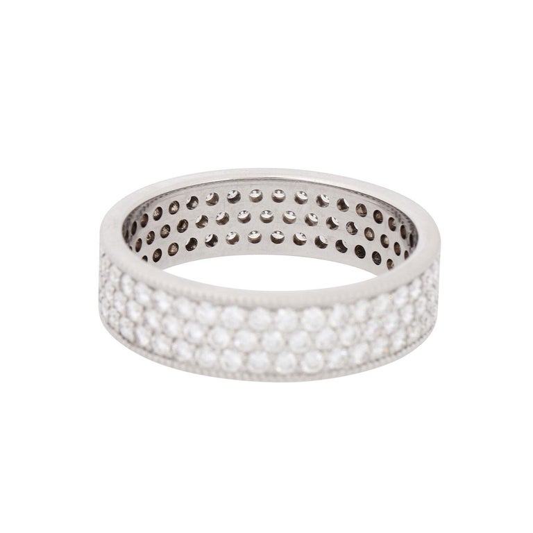 Eternity Ring with 120 Brilliants For Sale at 1stDibs
