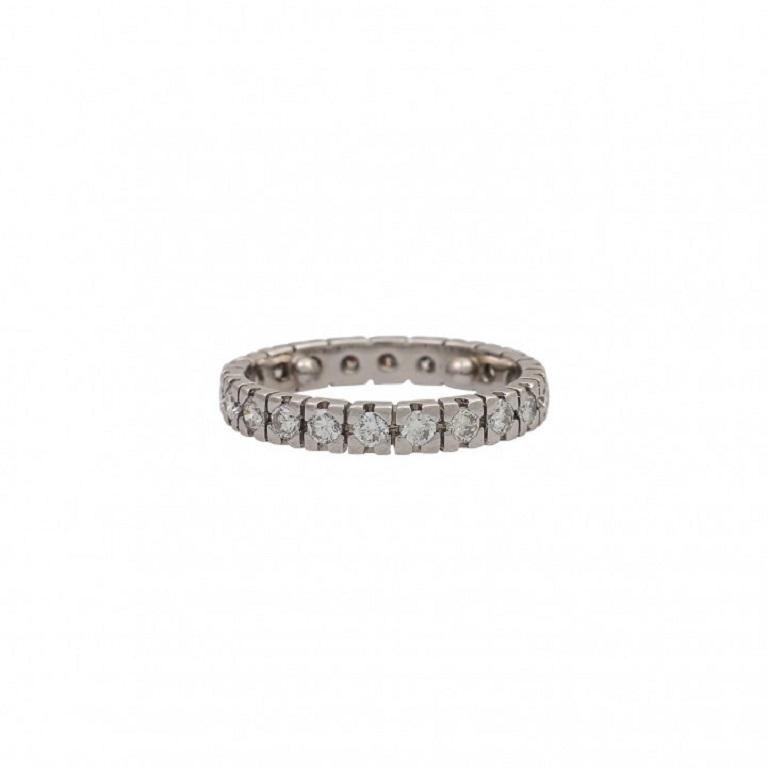 Eternity Ring with 22 Brilliants For Sale at 1stDibs