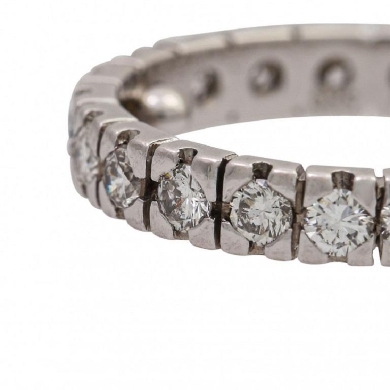 Eternity Ring with 22 Brilliants For Sale at 1stDibs