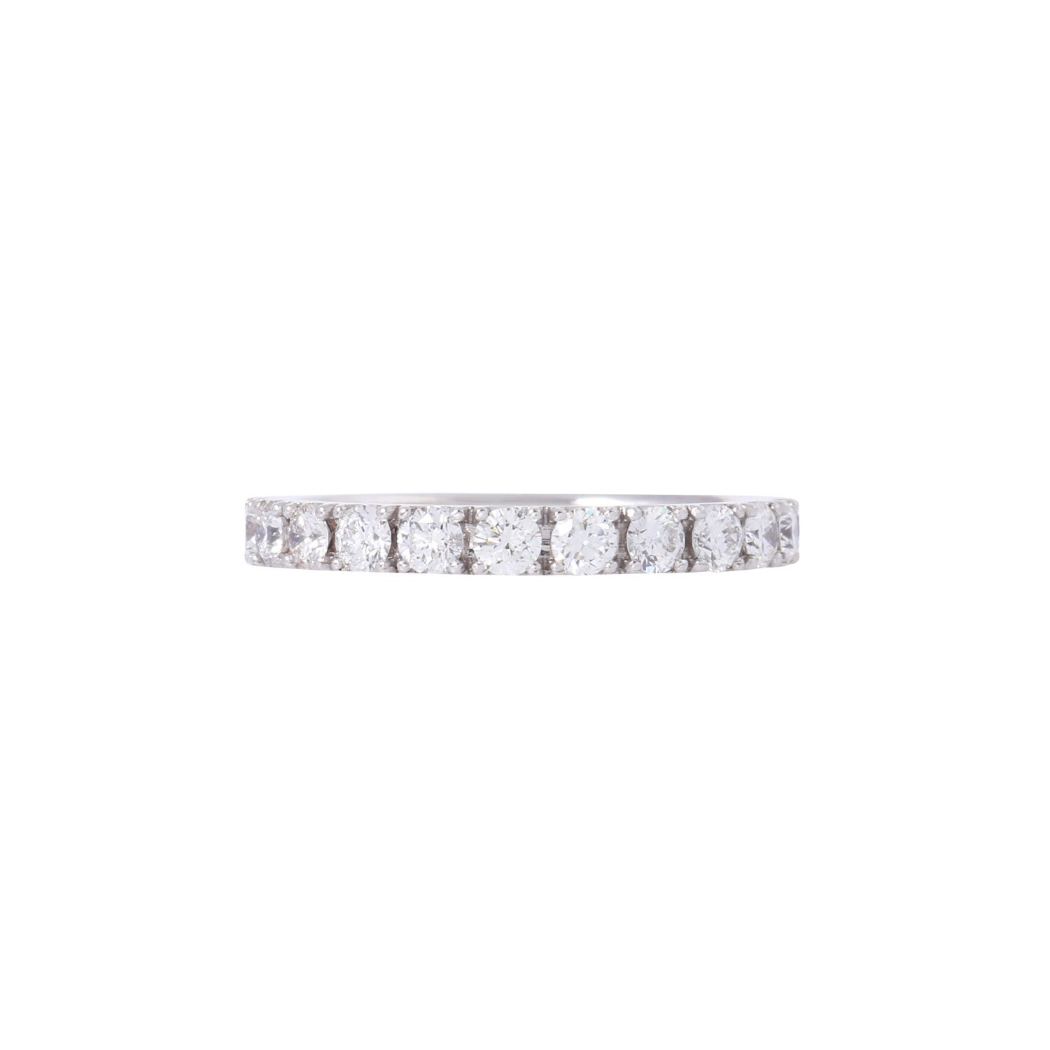 Tiffany and Co. Eternity Ring with 22 Brilliant-Cut Diamonds For Sale ...