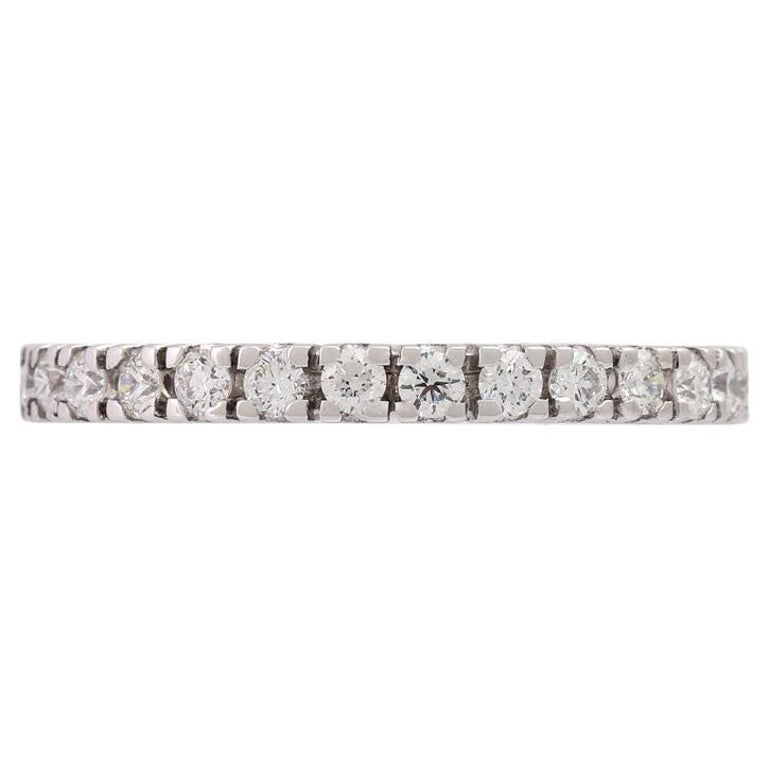 Eternity Ring with 29 Brilliant-Cut Diamonds Totaling 0.85 Ct For Sale ...
