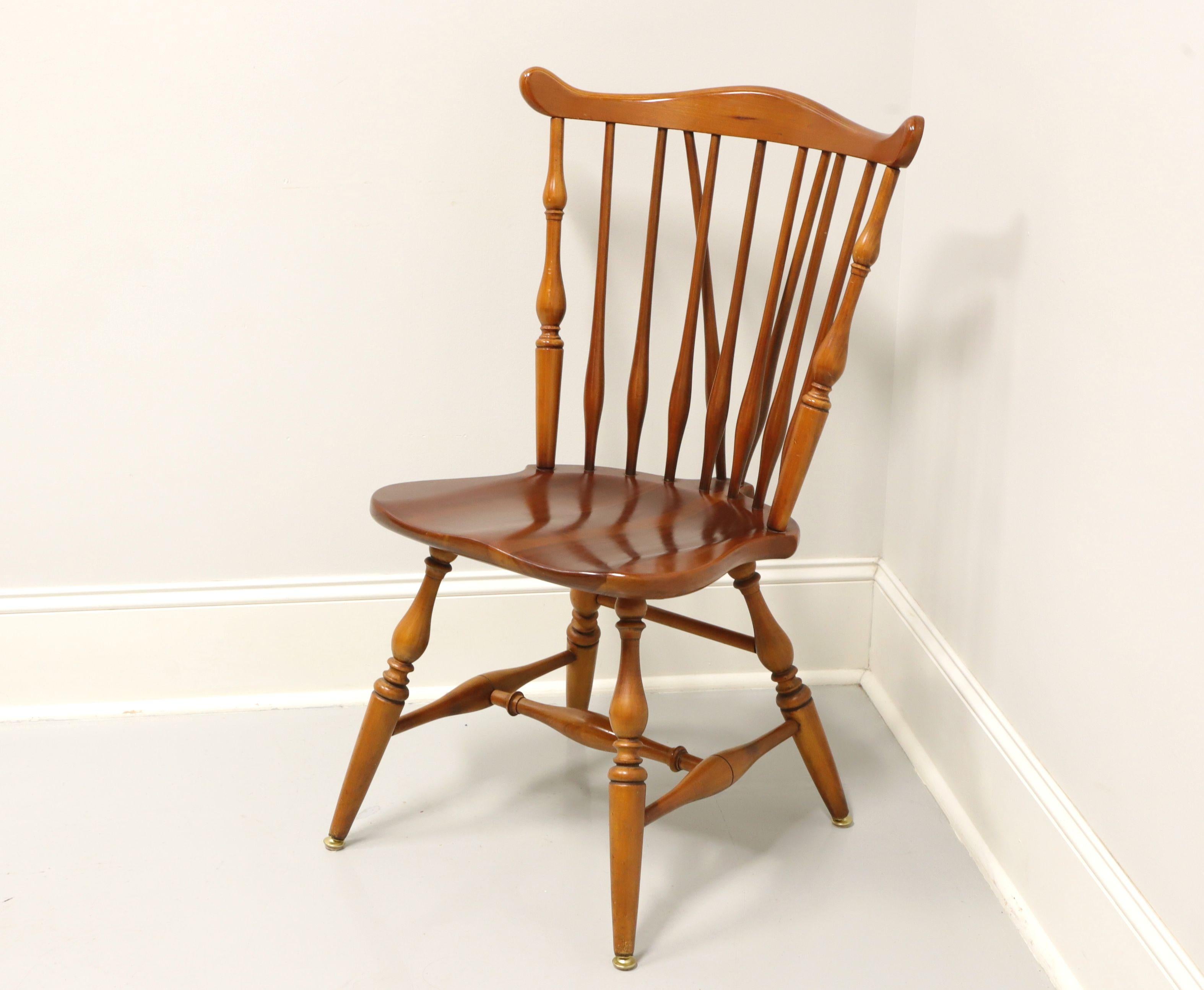ETHAN ALLEN Duxbury Maple Windsor Dining Side Chair - C at 1stDibs ...