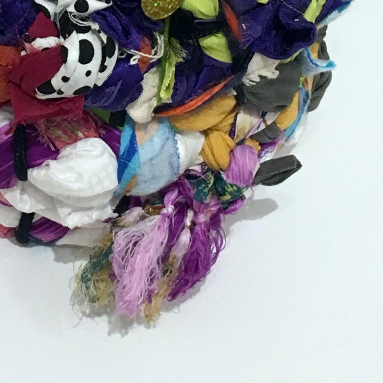 Ethan Meyer - Contemporary Abstract Mixed Media Sculpture, Fabric ...