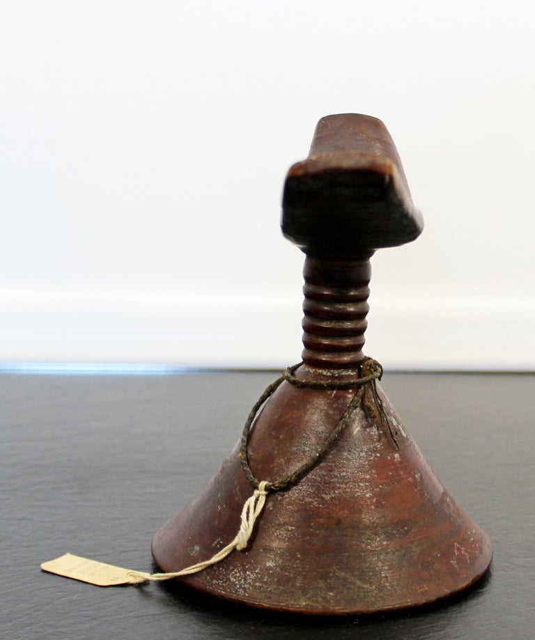 Ethiopian African Handmade Curved Wood Headrest at 1stDibs