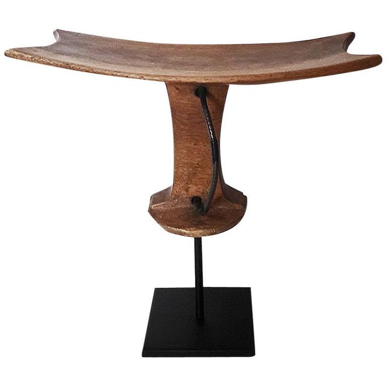 Ethiopian Wood Headrest at 1stDibs