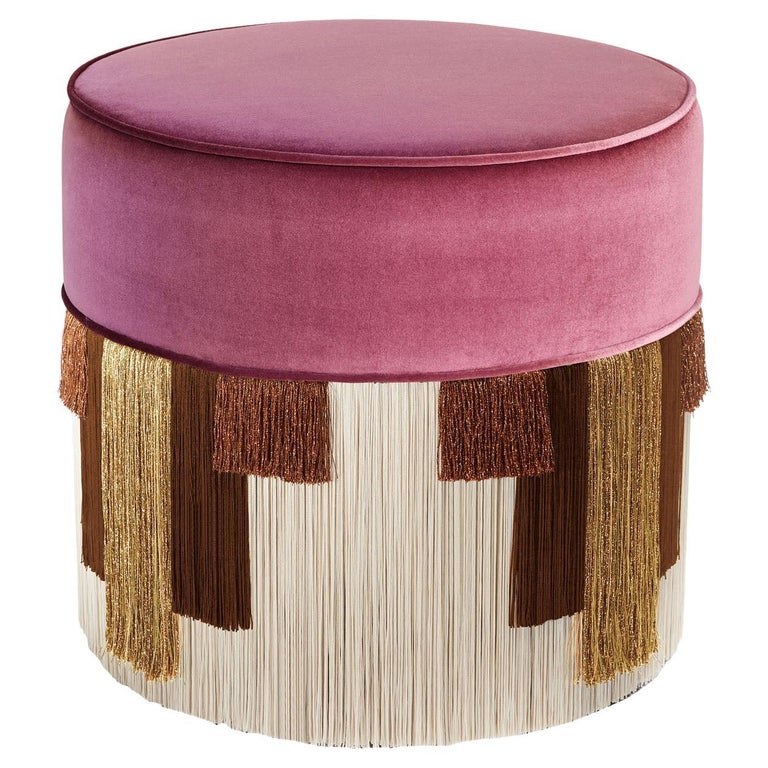 Etna Pink Pouf by Lorenza Bozzoli For Sale at 1stDibs