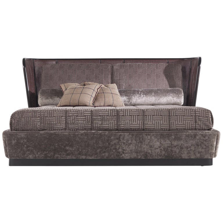 21st Century Caral Bed in Velvet (for mattress 180*200) by Etro Home ...