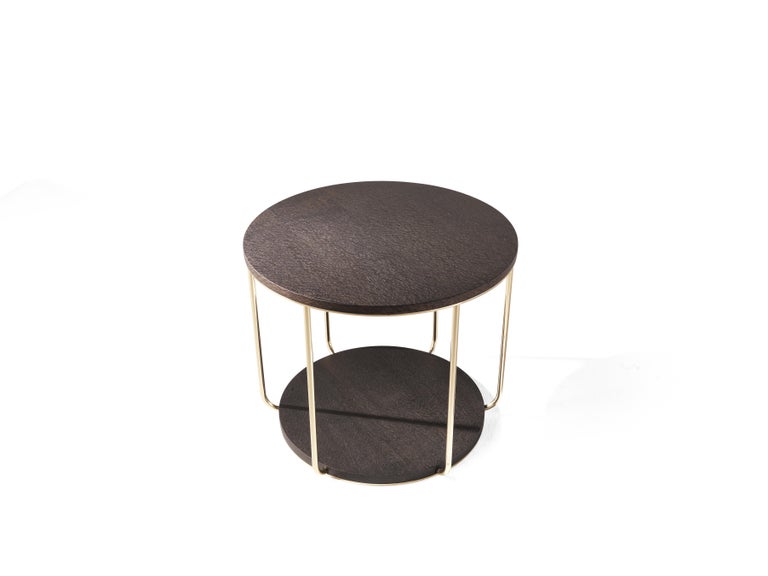 21st Century Ambar Side Table in Carbalho by Etro Home Interiors For ...