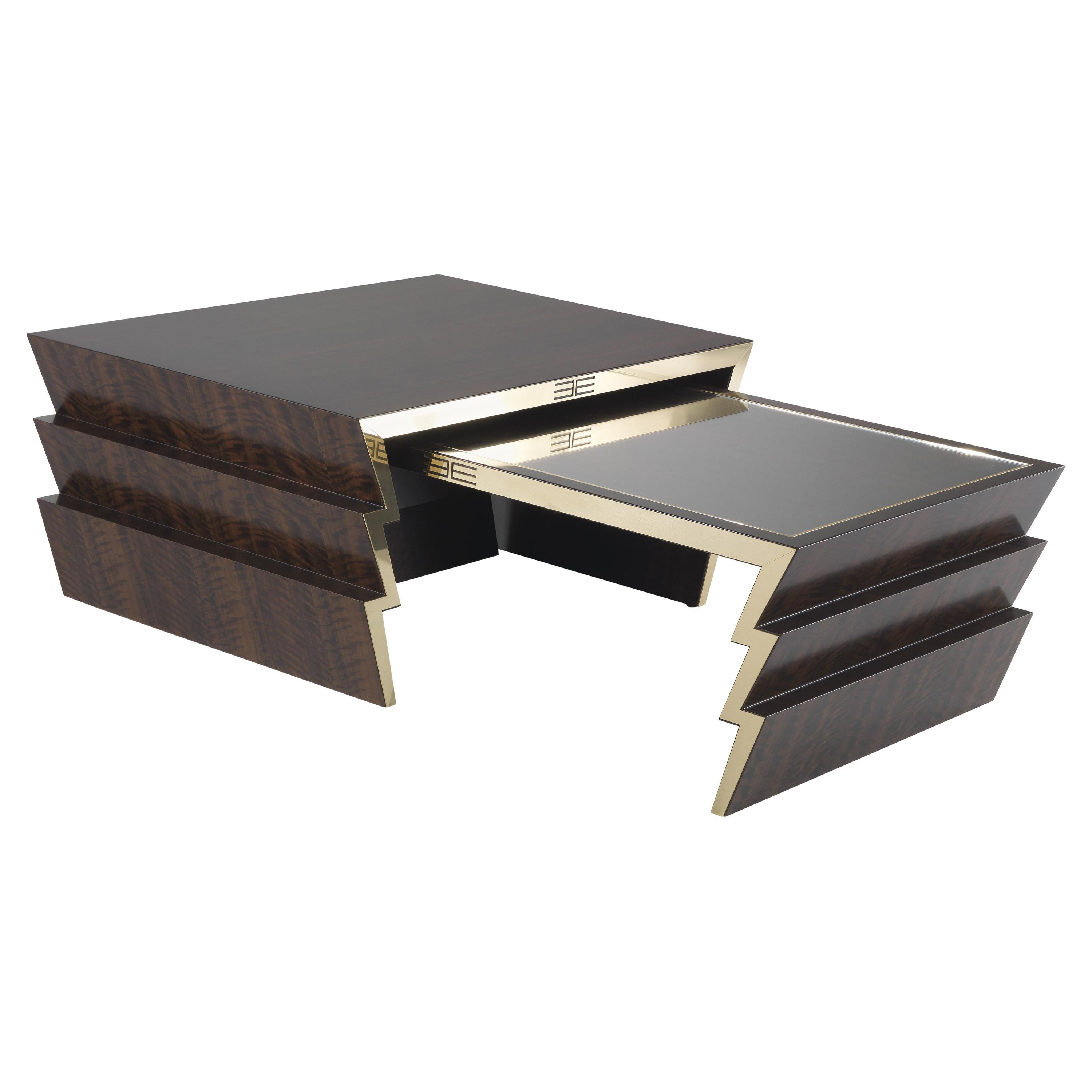 21st Century Lace Central Table in Metal by Roberto Cavalli Home ...