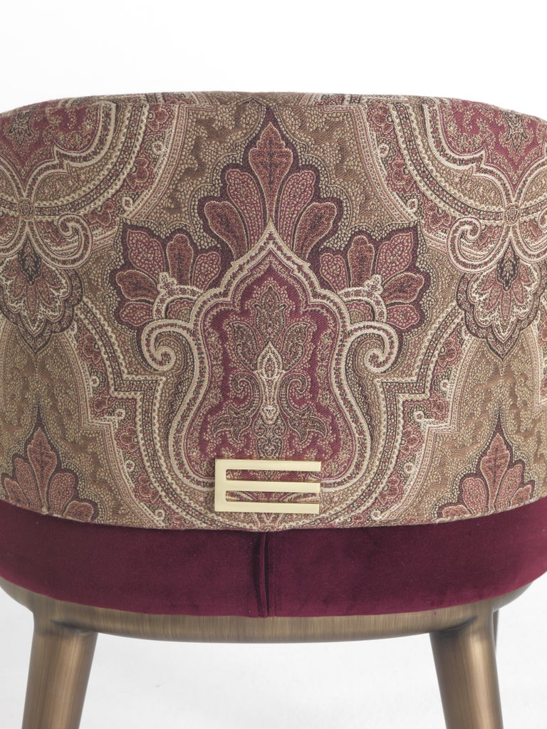 21st Century Picabia Chair in Fabric by Etro Home Interiors For Sale at ...
