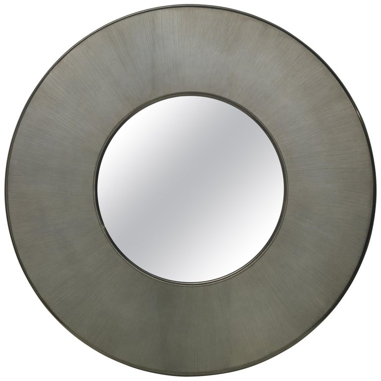 21st Century Richat Mirror in Metal and Wood by Etro Home Interiors For ...