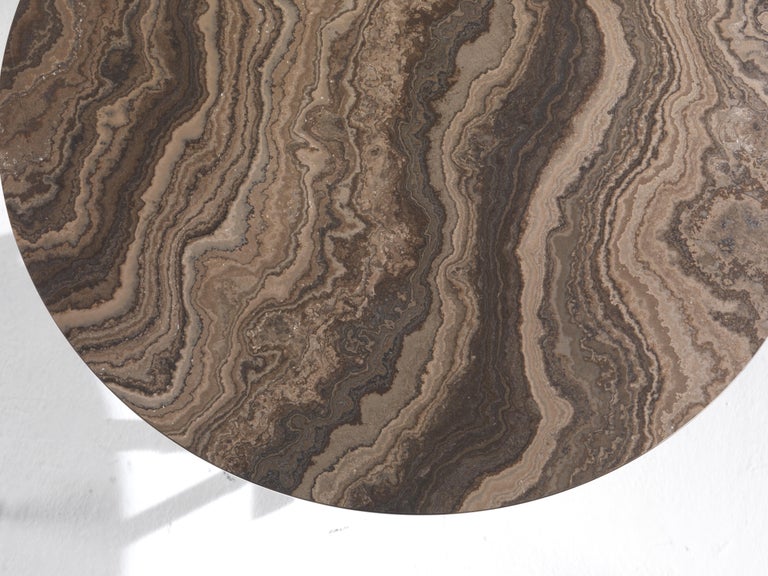 21st Century Samarcanda Small Table in Brass and Marble by Etro Home ...