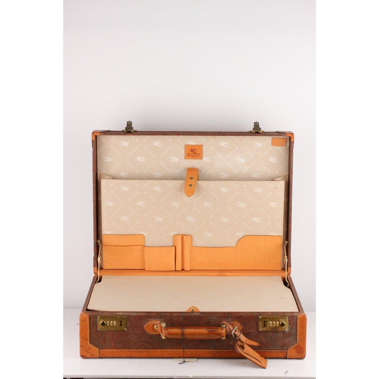 Etro Vintage Paisley Attache Hard Sided Bag at 1stDibs | etro briefcase ...