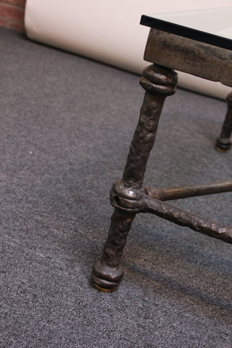"Etruscan" Coffee Table in Bronze with Serpent Decoration by ...