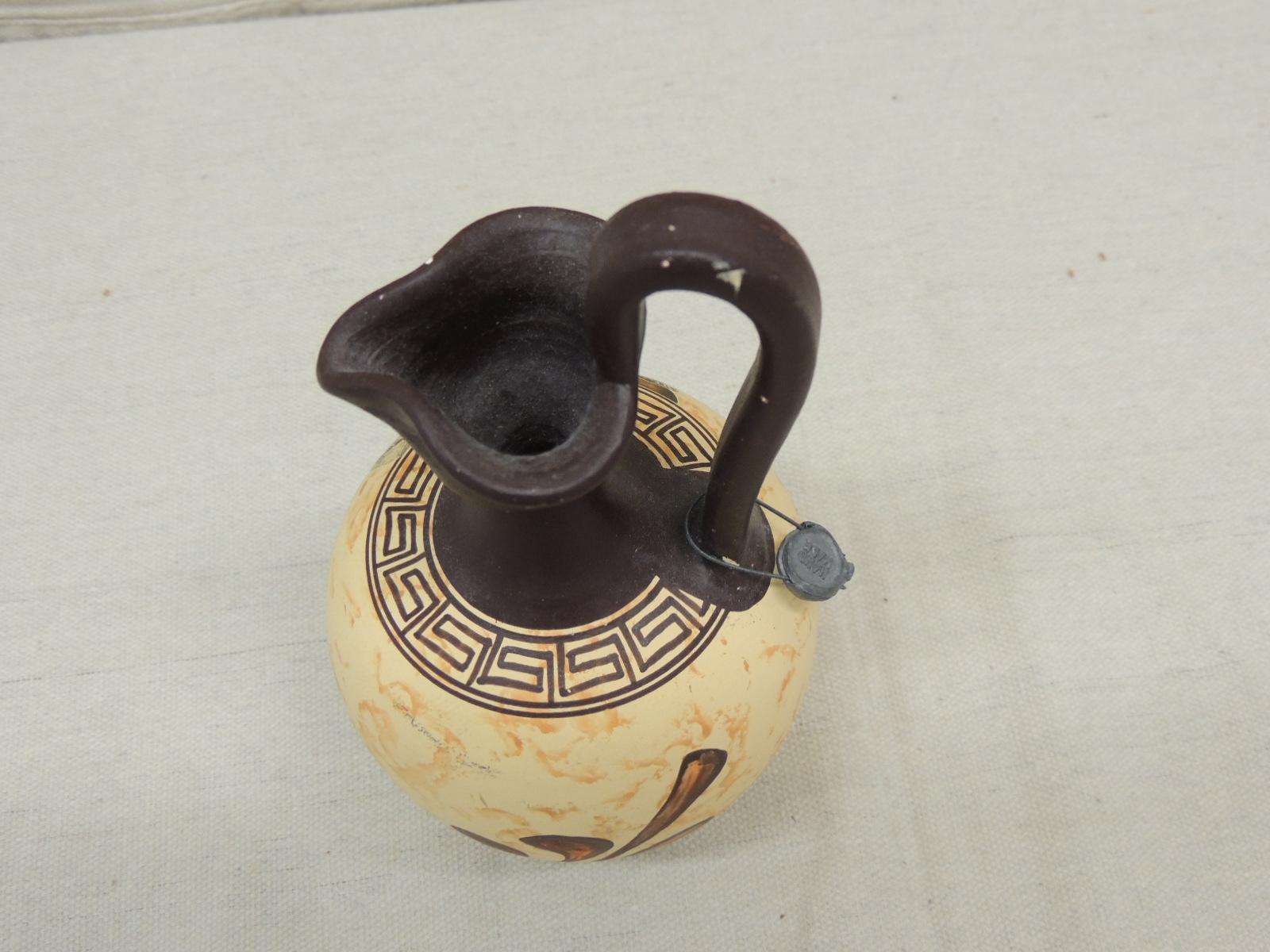 Etruscan Grecian Jug with Handle For Sale at 1stDibs | etruscan vases ...