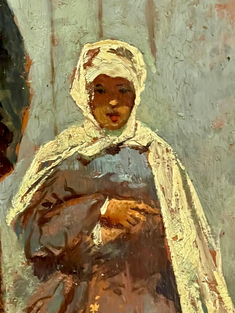 Ettore Cercone Period Orientalist Female Portraits For Sale at 1stDibs