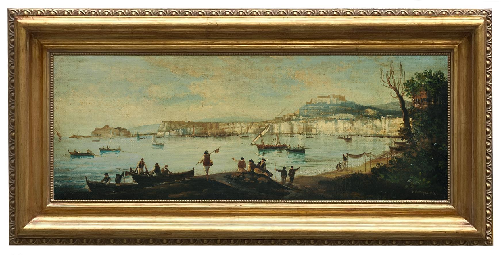 Naples Oil Painting - 56 For Sale on 1stDibs | naples painting, oil ...