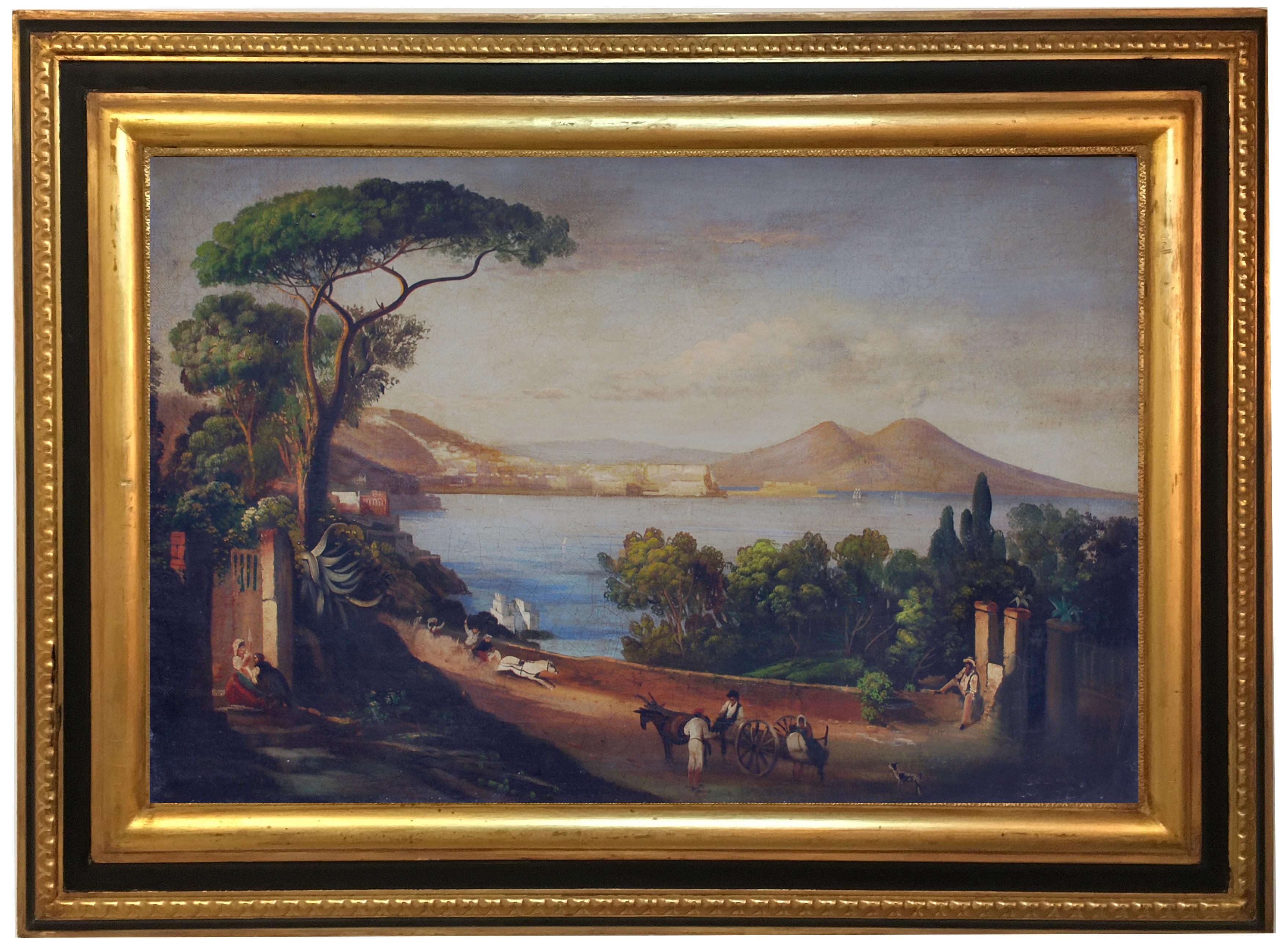 Naples Oil Painting - 56 For Sale on 1stDibs | naples painting, oil ...