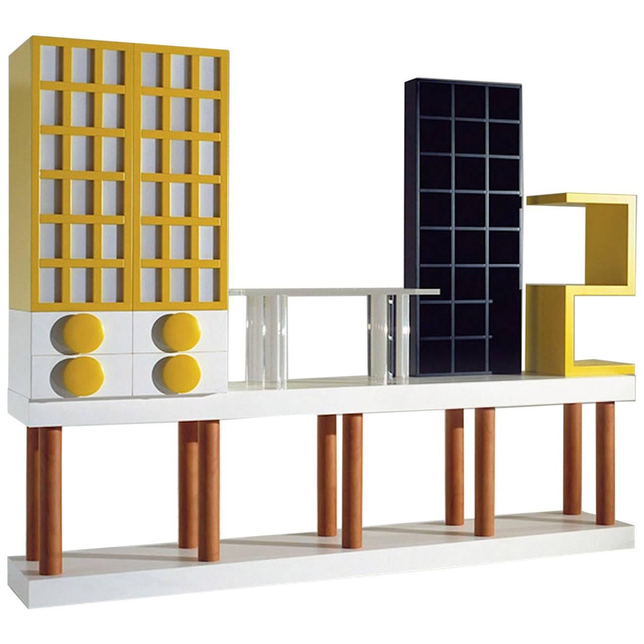 "Carlton" Bookcase By Ettore Sottsass at 1stdibs