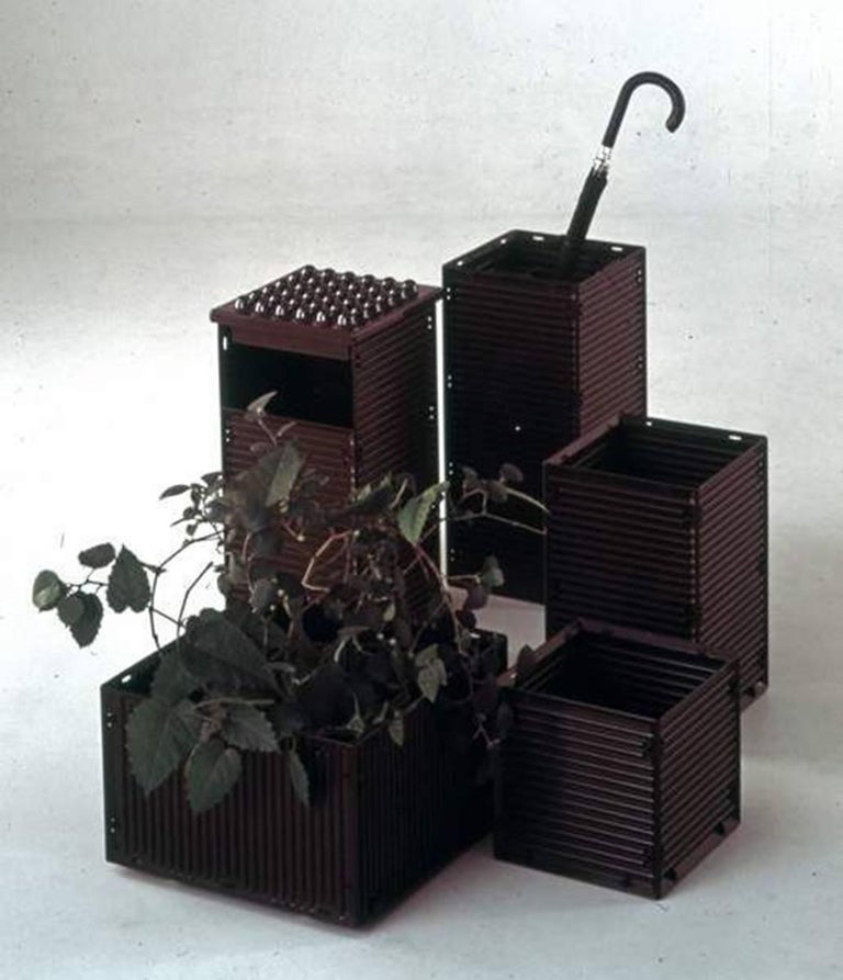 Ettore Sottsass Olivetti Synthesis Sistema 45 Planter For Sale at 1stDibs