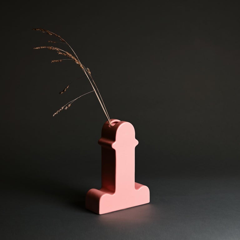 Ettore Sottsass Pink 'Shiva Vase' for BD Barcelona, Spain, 1971 For ...