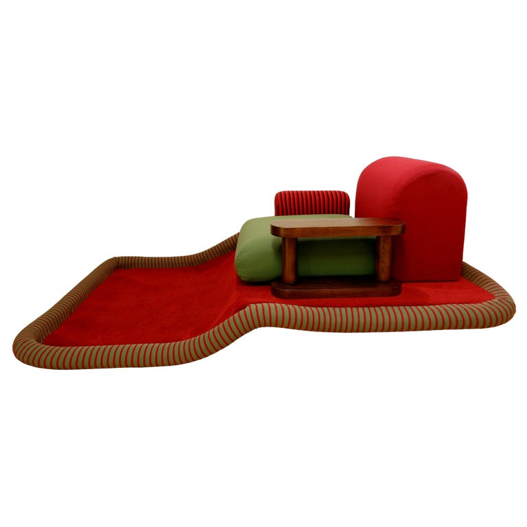 Ettore Sottsass “Tappeto Volante” Armchair For Bedding Brevetti, Italy ...