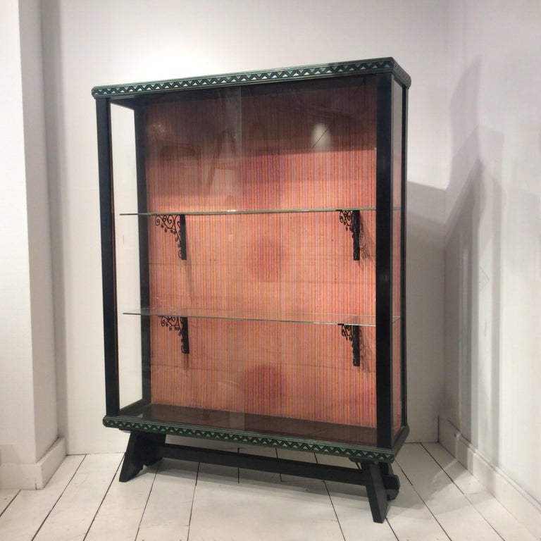 Ettore Zaccari Display Cabinet, circa 1910, Italy at 1stDibs