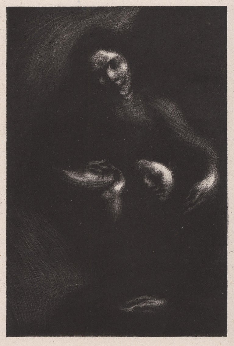 Eugène Carrière - Homage to Tolstoy (Consolation) For Sale at 1stDibs