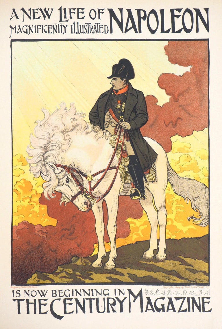 Eugène Grasset - The Century Magazine : Napoleon - Lithograph (Les ...