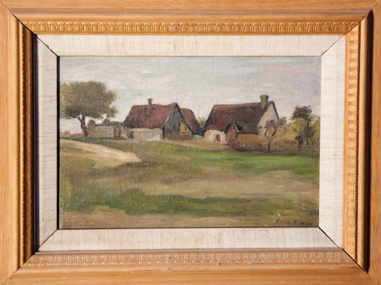 Eugene Higgins - Country Farm, Landscape Painting by Eugene Higgins at ...