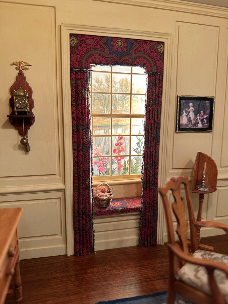 Eugene Kupjack - Early American Parlor, Circa 1820, Miniature Room by ...