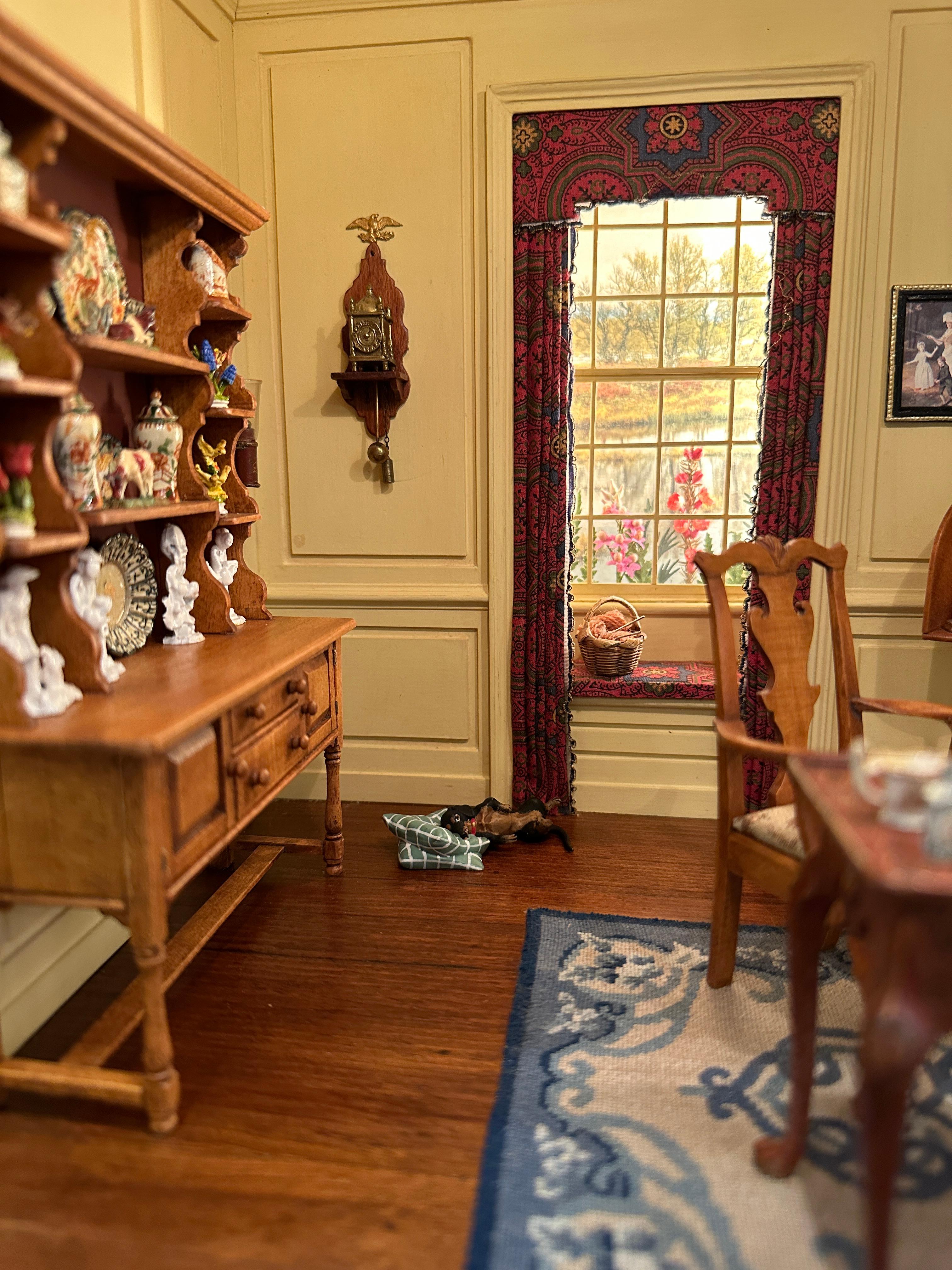Eugene Kupjack - Early American Parlor, Circa 1820, Miniature Room by ...