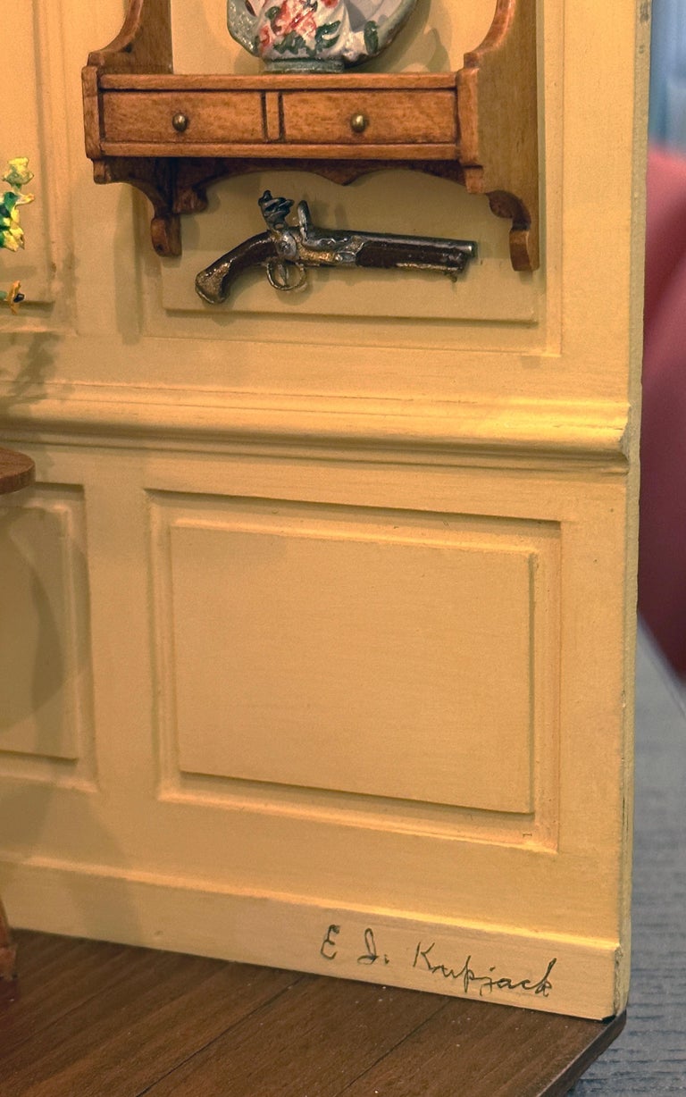 Eugene Kupjack - Early American Parlor, Circa 1820, Miniature Room by ...