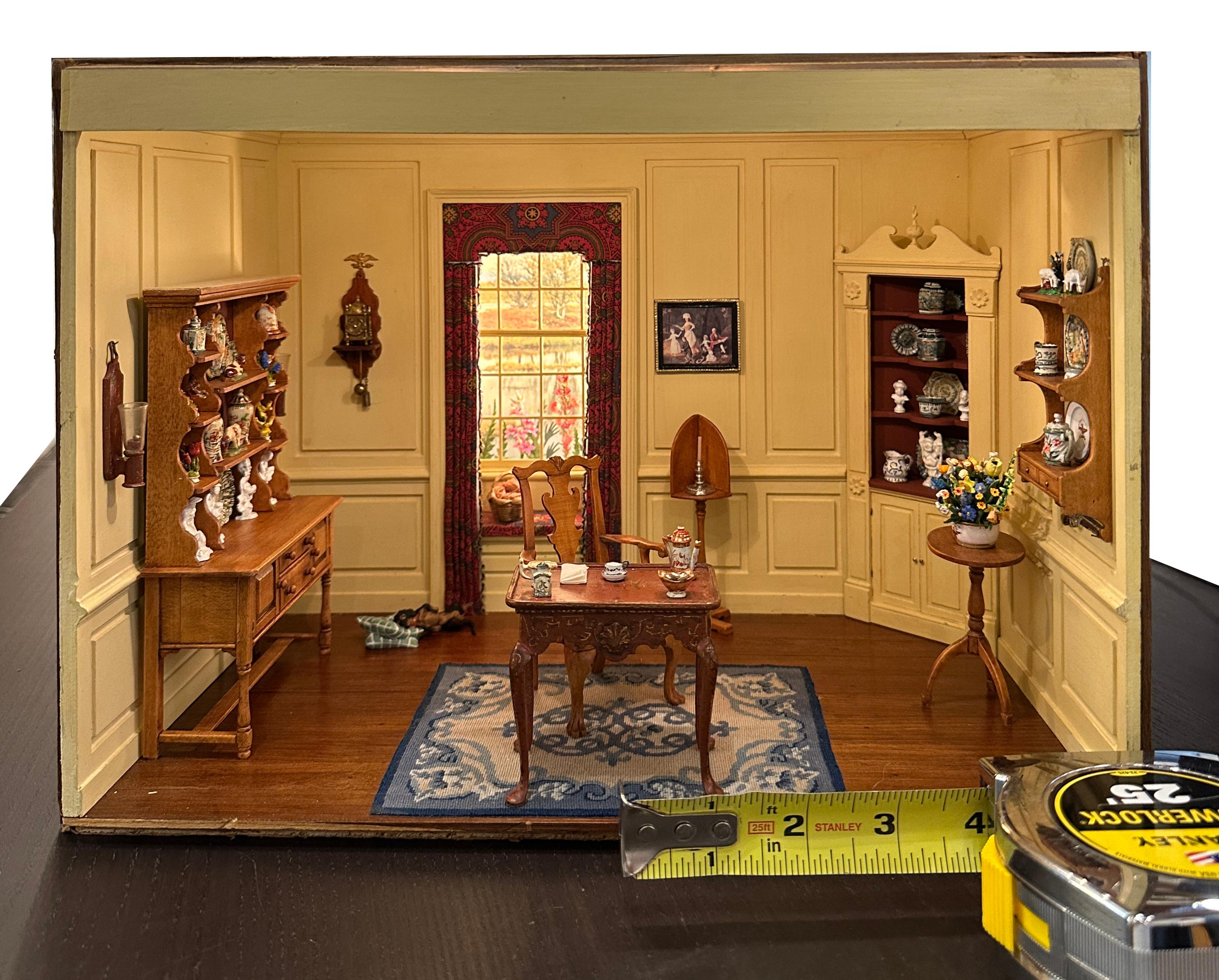 Eugene Kupjack - Early American Parlor, Circa 1820, Miniature Room by ...