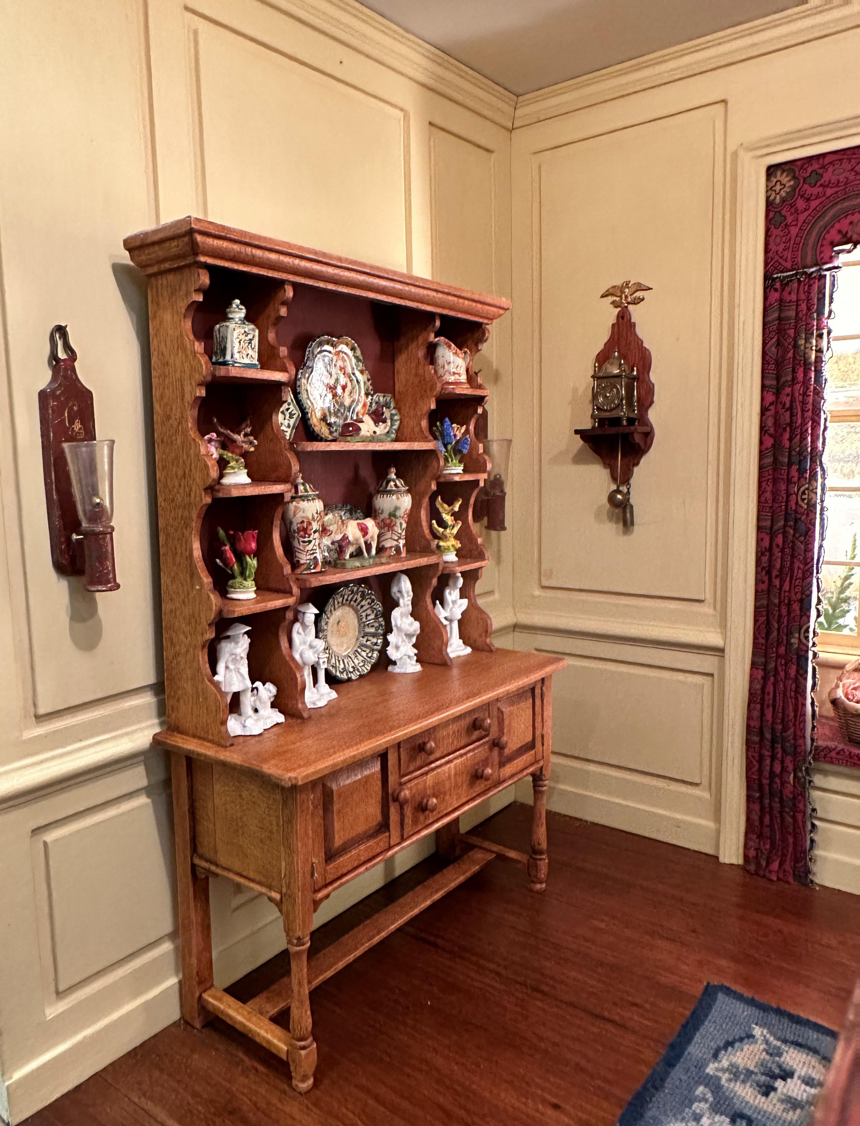 Eugene Kupjack - Early American Parlor, Circa 1820, Miniature Room by ...