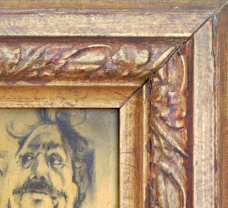 Eugene Massin - Naturalistic Figurative Caricature Portrait Lithograph ...