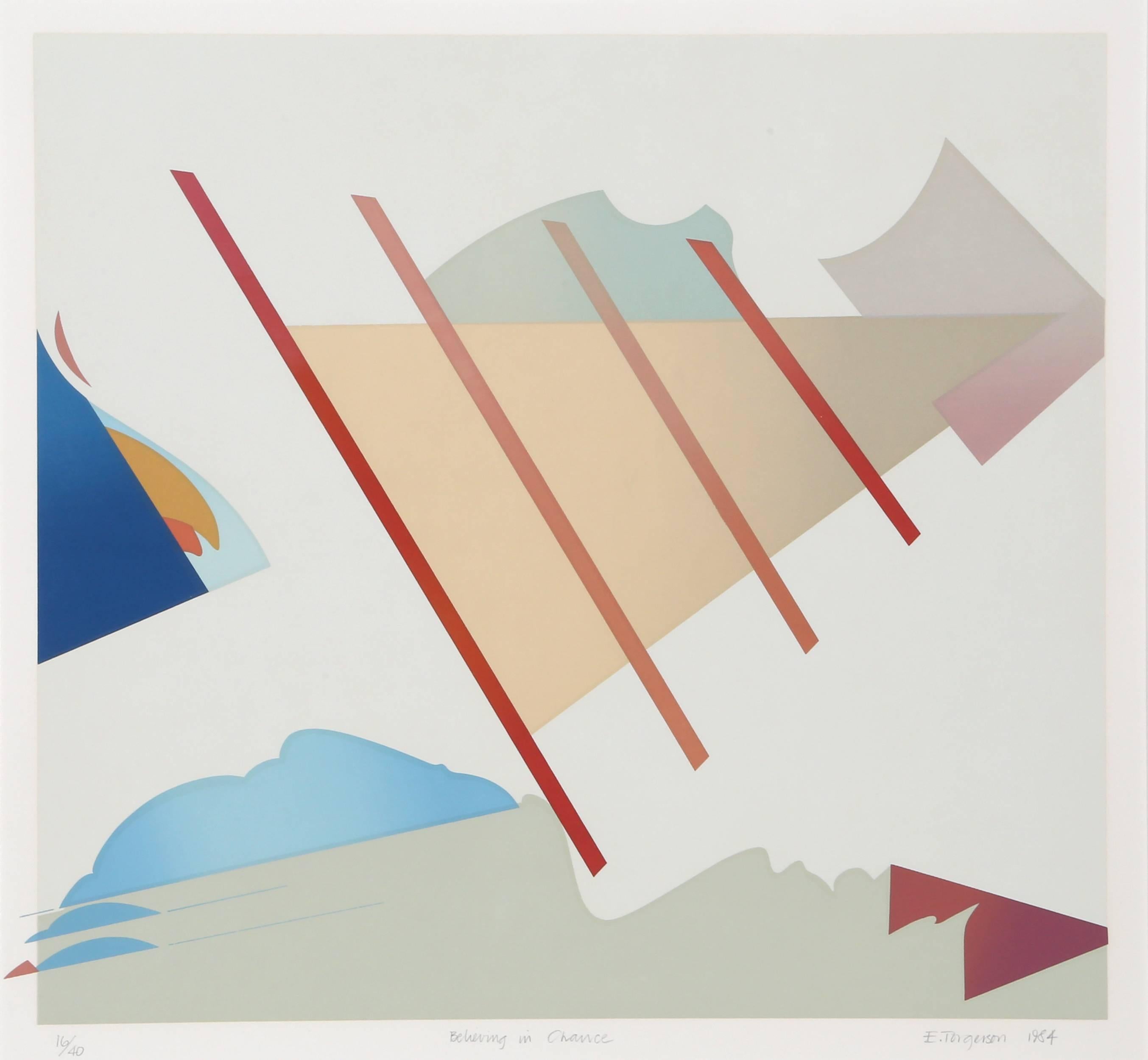 Eugenie Torgerson - "Believing in Chance" Serigraph by Eugenie ...