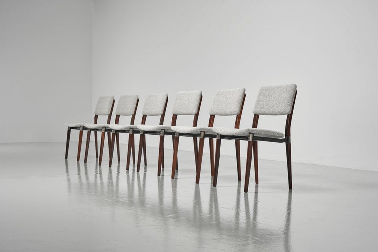 Eugenio Gerli S82 Dining Chairs Tecno, Italy, 1962 For Sale at 1stDibs