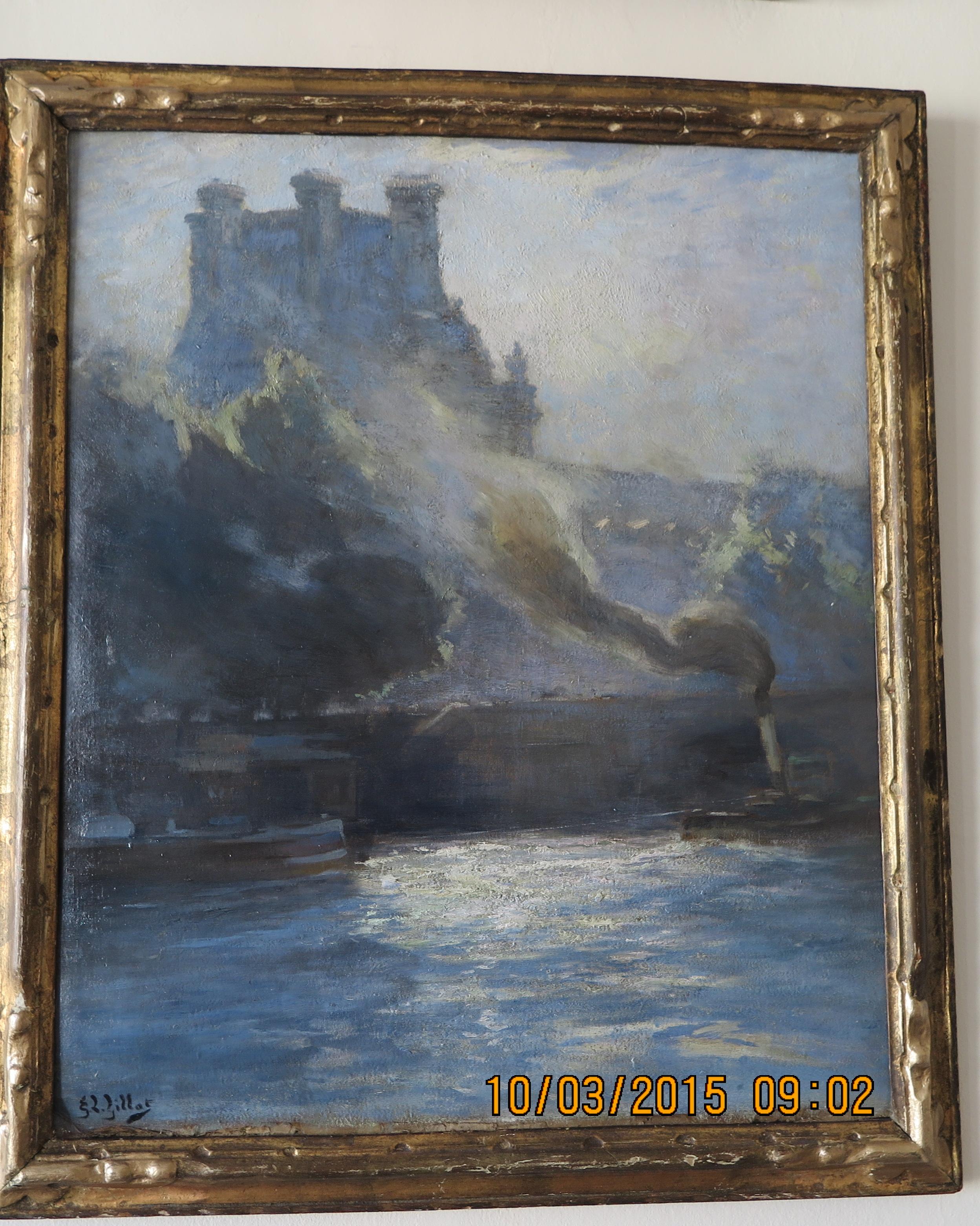 Eugène Louis Gillot - Pavilion de Flora, Tuileries For Sale at 1stDibs