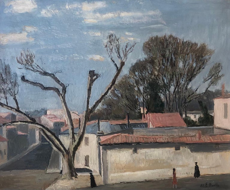Eugène Louis Martin - Animated landscape For Sale at 1stDibs