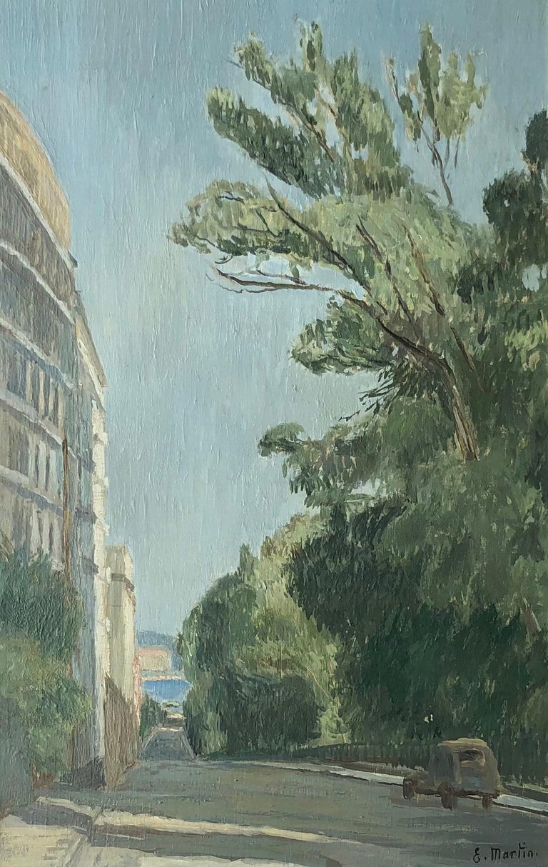 Eugène Louis Martin - Walk avenue William Favre, Geneva For Sale at 1stDibs