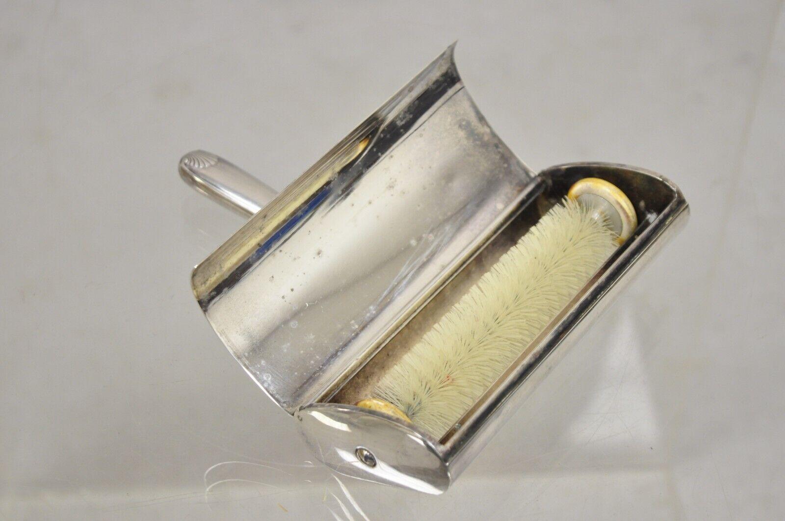 Eunice France LE Grillon Silver Plated Victorian Table Crumb Sweeper ...