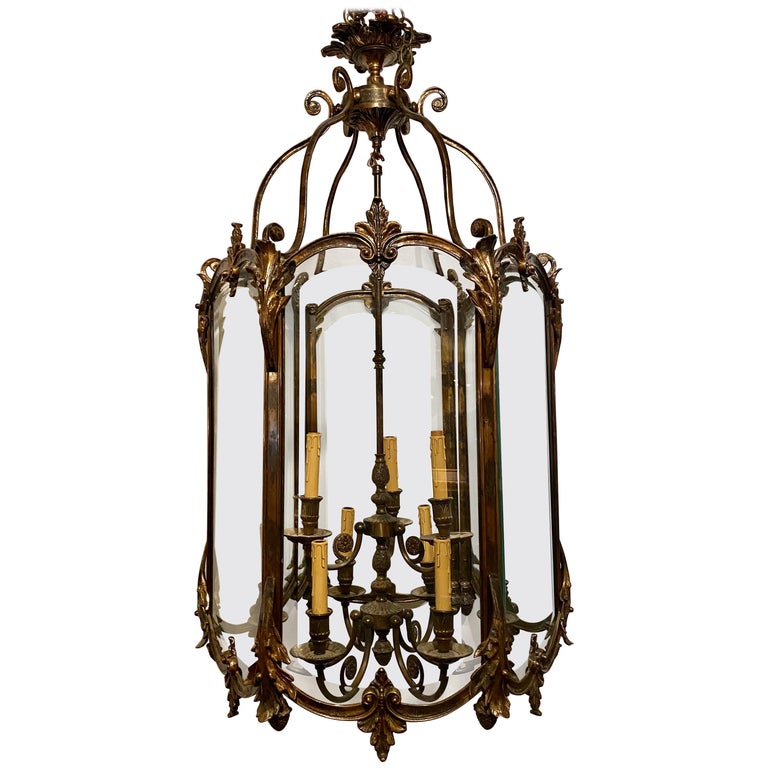 European Brass Lantern at 1stDibs