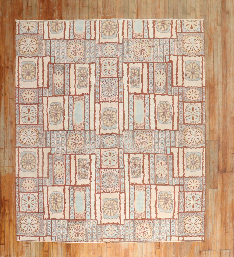 Zabihi Collection North African European Influenced Deco Carpet For ...