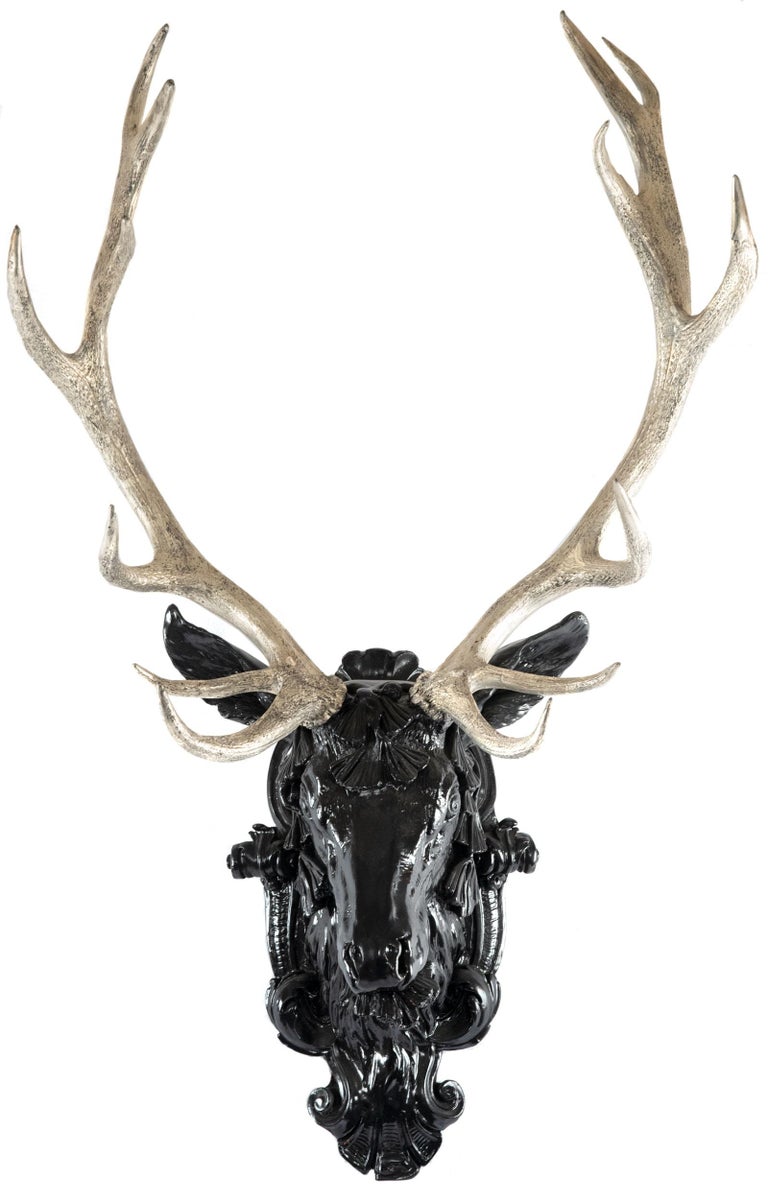 European Gilt Red Deer Stag Head at 1stDibs